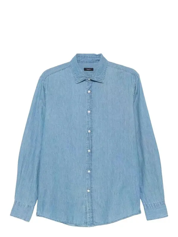 DEPERLU Nelson Denim Shirt - Blue