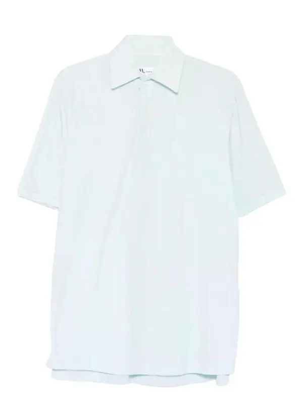 DOPPIAA Short-sleeve Polo Shirt - Blue
