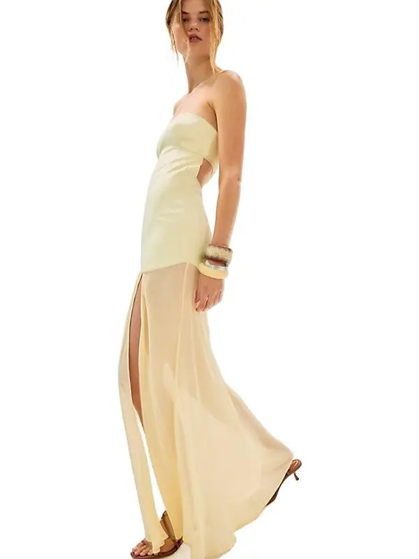 HANSEN & GRETEL Cara Maxi Dress - Butter