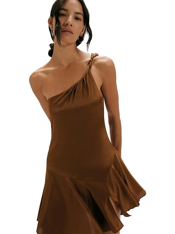 HANSEN & GRETEL Birkin Mini Dress - Toffee