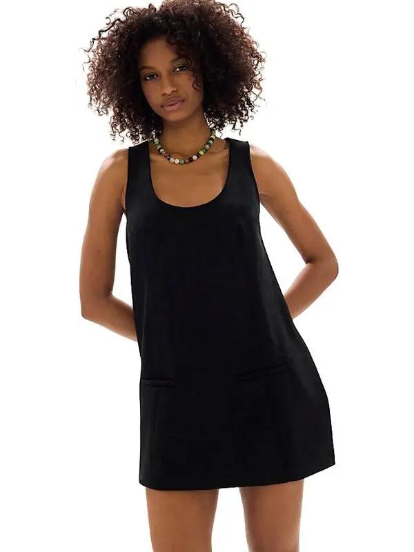 BLANCA VITA Harris Mini Dress - Black