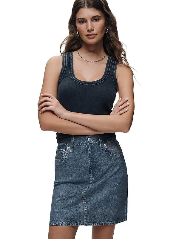 Rag & Bone Miramar Mini Skirt - Arlo