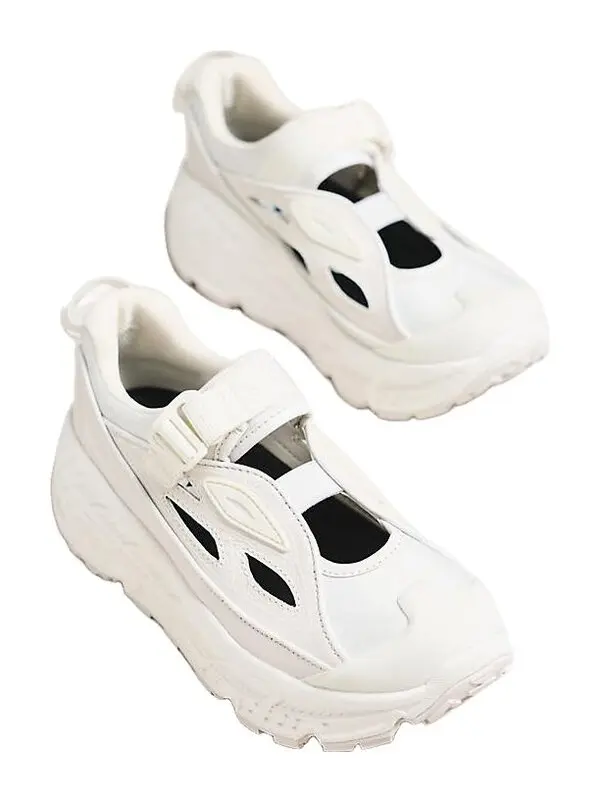 HOKA® Stinson Breeze Sneakers - Frost/grout