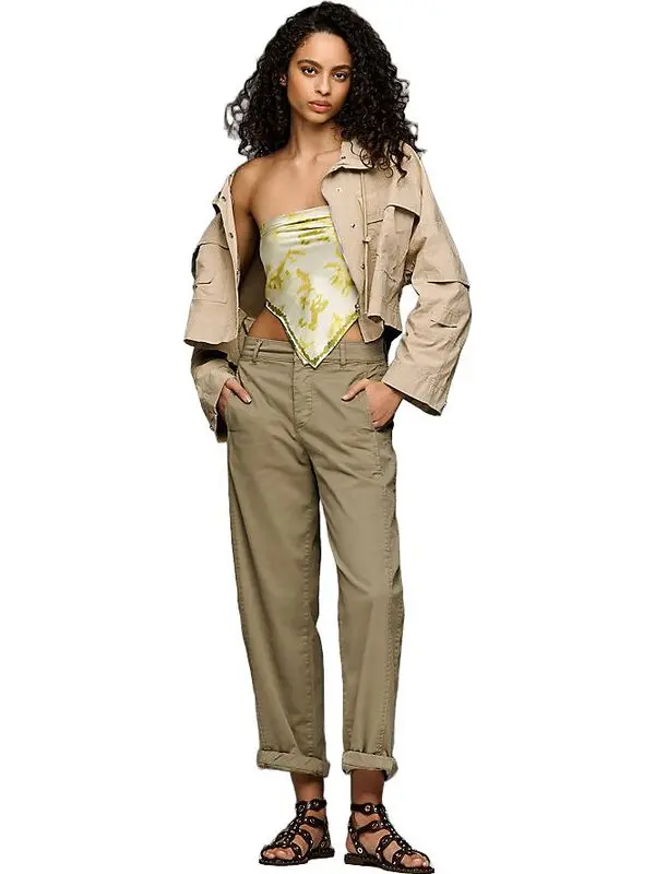 Sanctuary Boyfriend Cruiser Pants - Covert Green