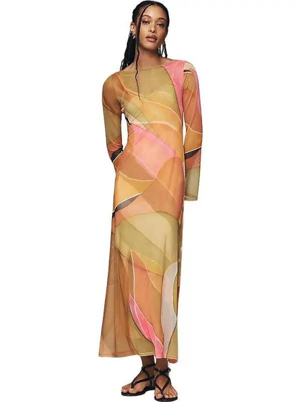 NEVER FULLY DRESSED Aria Maxi Dress - Multi