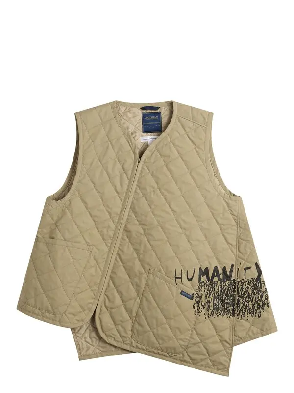 Comme Des Garçons Lavenham Gilet - Beige
