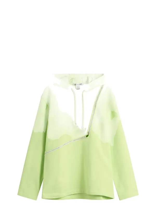Comme Des Garçons Cotton Hoodie - Green