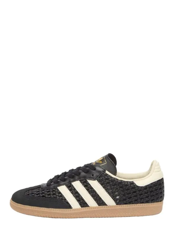 Adidas Samba Og W Sneaker - Core Black/cream White/gold Met