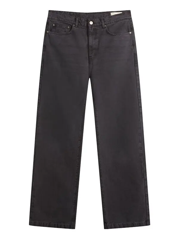 MFPEN Washed Canvas Modified Jeans - Washed Grey
