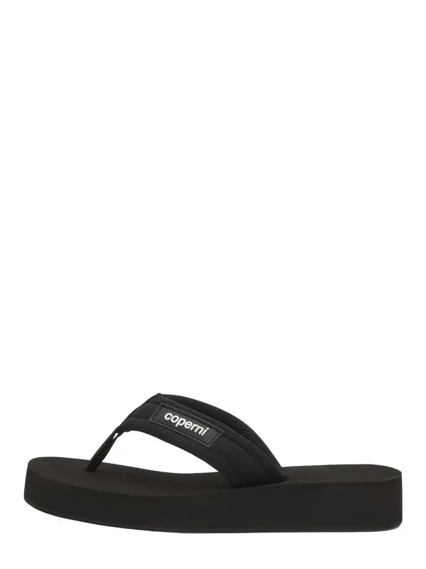 Coperni Foam Flip Flops - Black