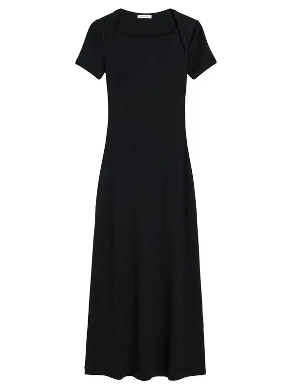BY MALENE BIRGER Irina Organic Cotton Maxi Dress - Black
