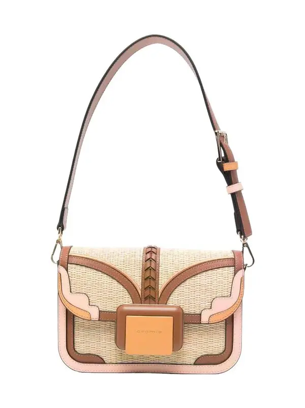 CROMIA Logo-detail Shoulder Bag - Brown