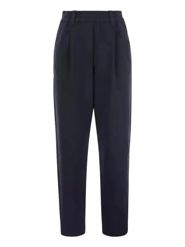 Brunello Cucinelli Belt-loops Trousers - Blue