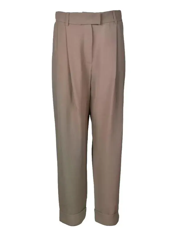Brunello Cucinelli Pleated Tailored Trousers - Neutrals