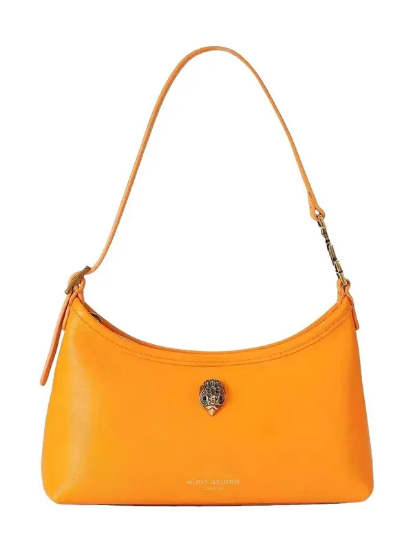 Kurt Geiger Eagle-head Logo-plaque Shoulder Bag - Orange