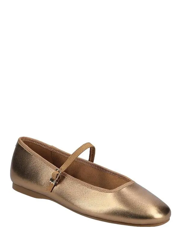 BIRDIES The Hummingbird Mary Jane Flats - Vintage Gold