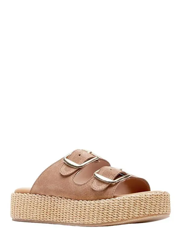 La Canadienne Shea Espadrille Sandals - Tobacco