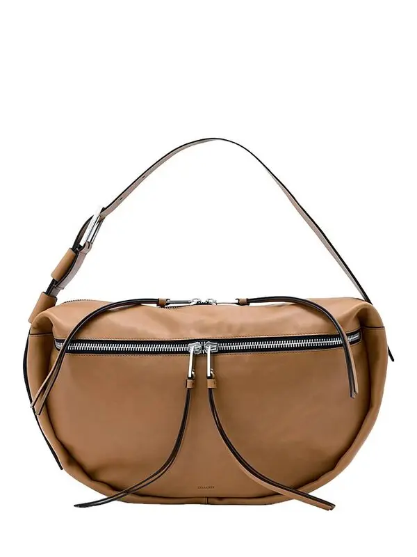ALLSAINTS Noemie Shoulder Bag - Toffee Brown