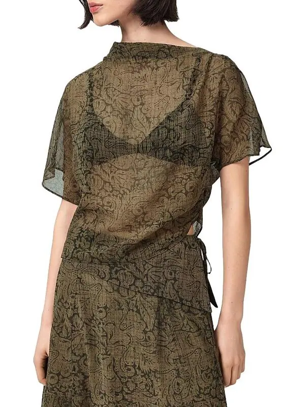 ALLSAINTS Sali Top - Sirius Gold