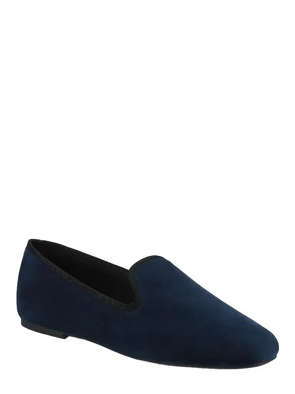 BIRDIES The Starling Loafer - Navy Suede