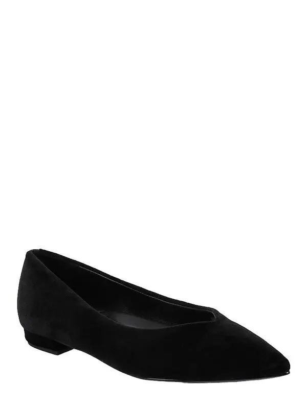 BIRDIES The Goldfinch 15 Flats - Black Velvet