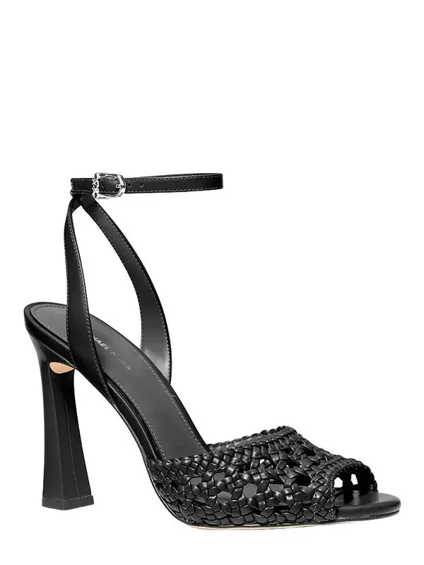 Michael Kors Rosie High Heel Sandals - Black