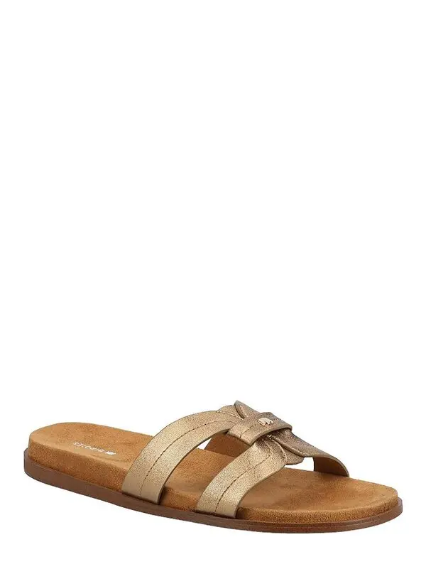 BIRDIES The Sunbird Sandals - Vintage Gold Leather