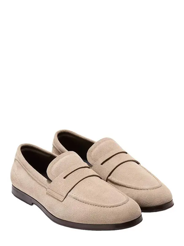 Cole Haan Wyeth Grand Penny Loafer - Dark Lattee Sand