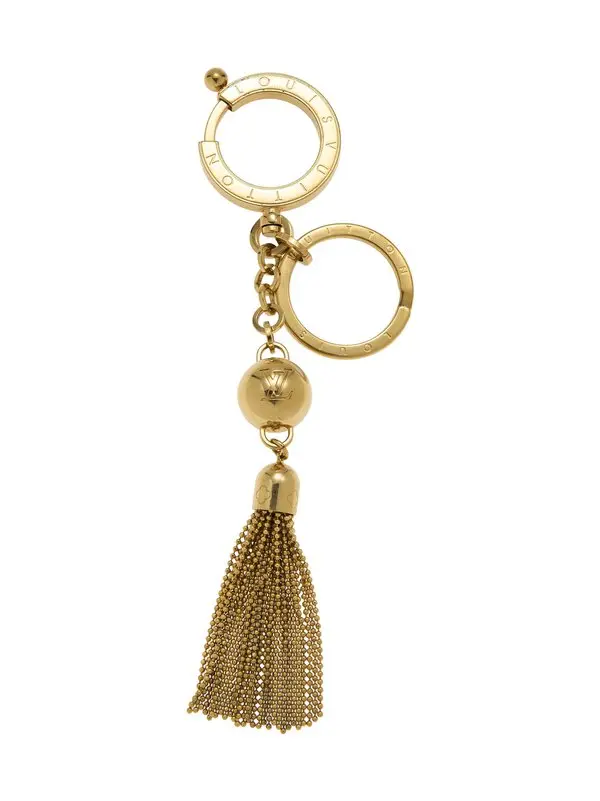 LOUIS VUITTON Porte Cles Swing Bag Charm - Gold