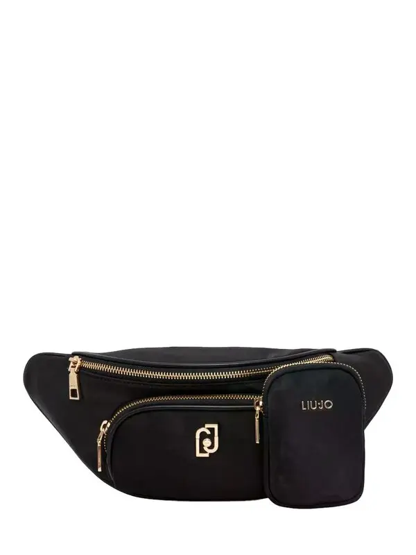 Liu Jo Logo Plaque Belt Bag - Black