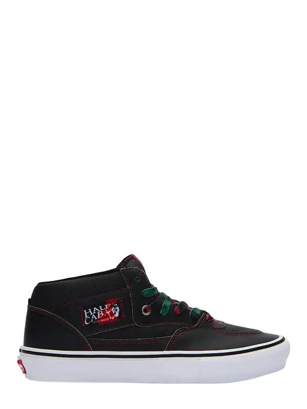 VANS Half Cab Crenshaw Skate Club Sneakers - Red/green/black