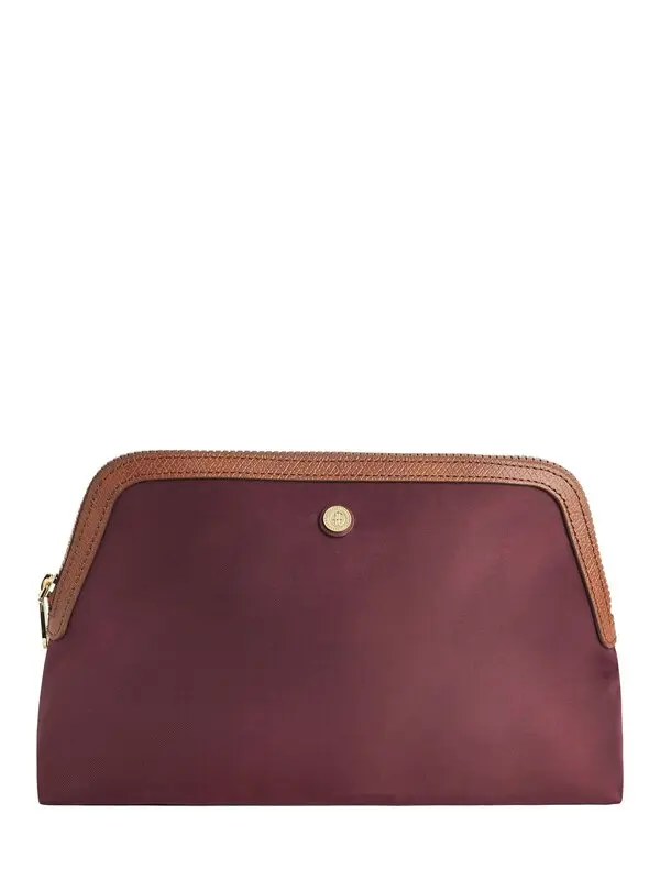 Harrods Large Nylon Makeup Bag - Pink