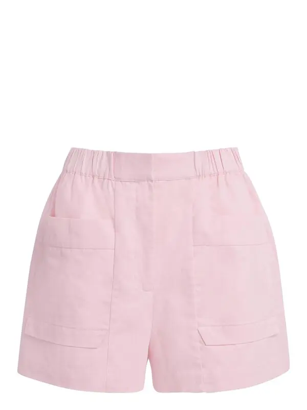 Maje Cotton Shorts - Pink