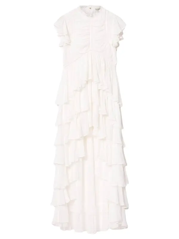 ALLSAINTS Shaela High-low Maxi Dress - White