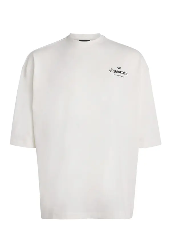 WILLY CHAVARRIA X Adidas Originals Cotton Logo T-shirt - White
