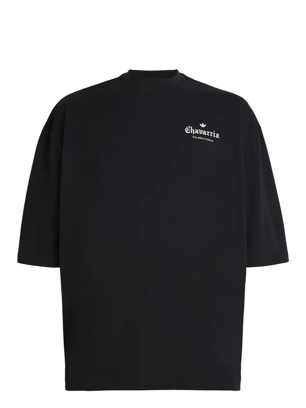 WILLY CHAVARRIA X Adidas Originals Logo T-shirt - Black