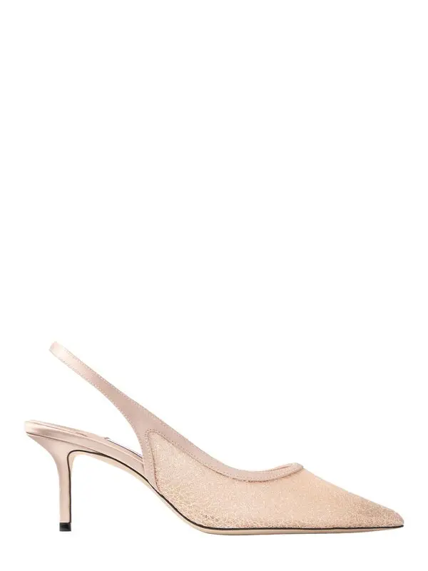 JIMMY CHOO Love 65 Slingback Pumps - Nude