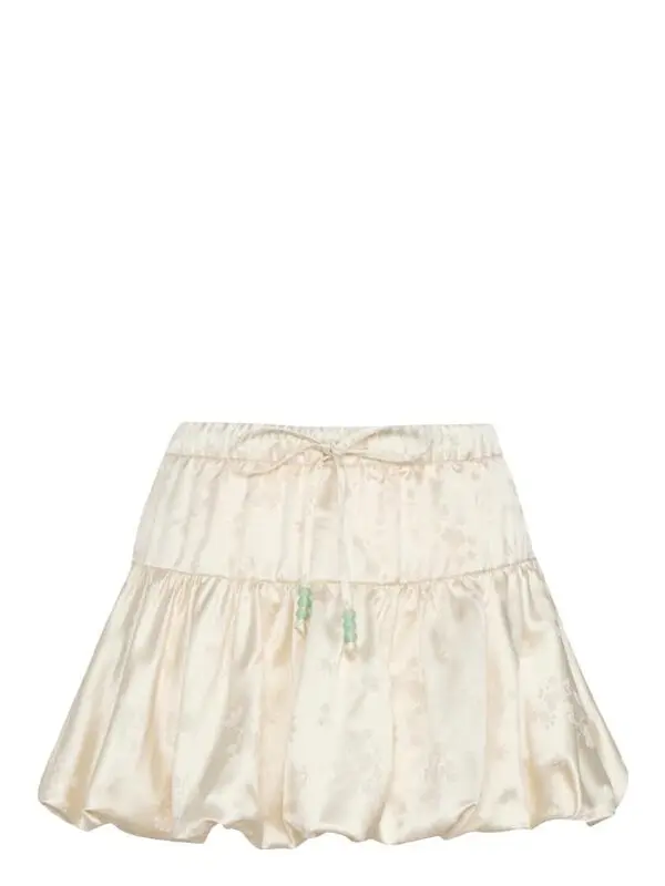 Adidas Satin Bubble Skirt - Cream