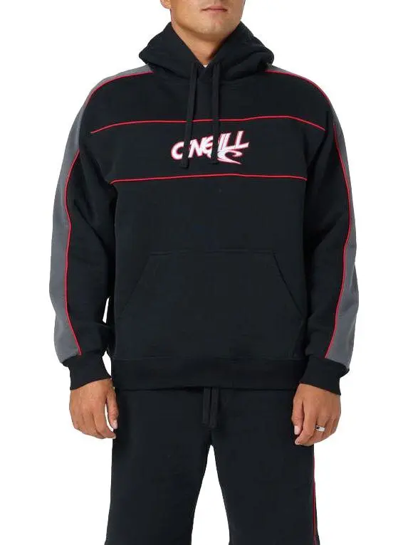 O'Neill Early Embroidered Logo Hoodie - Black