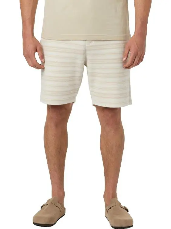 O'Neill Striped Knit Shorts - Tofu