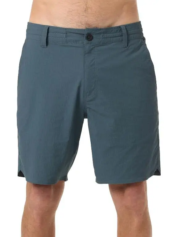 O'Neill Trvlr Halfback Performance Hybrid Shorts - Dark Slate