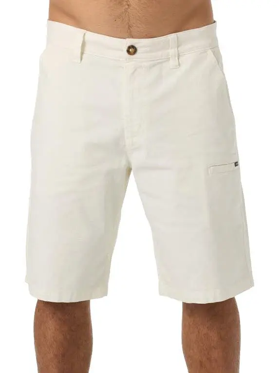 O'Neill Canvas Utility Stretch Shorts - Tofu