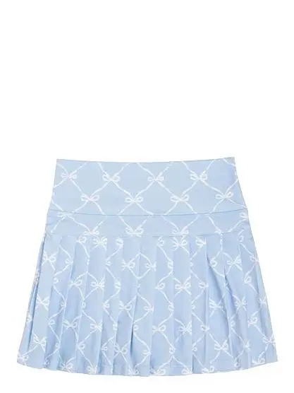 SWEET WINK Athletic Skort With Bow Detail - Powder Blue