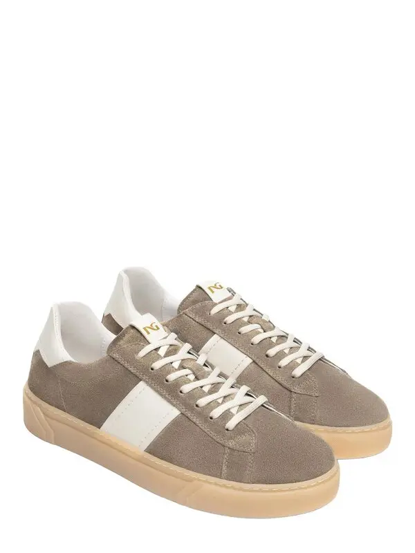 NEROGIARDINI Low Top Sneaker - Taupe
