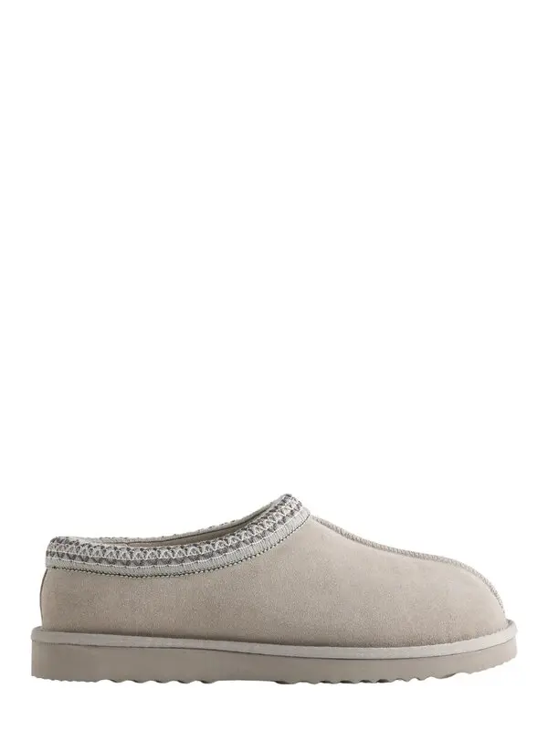 Quince Australian Shearling Clog Slipper - Light Grey