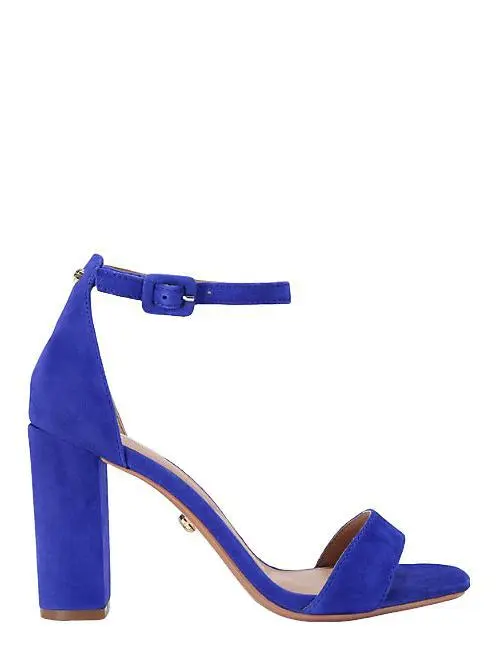 Carvela Regatta Suede Heeled Sandals - Blue