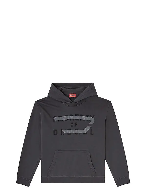 DIESEL® Branded Cotton-jersey Hoody - 93r