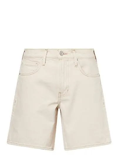 Paige Darnell Denim Shorts - Ecru Natural
