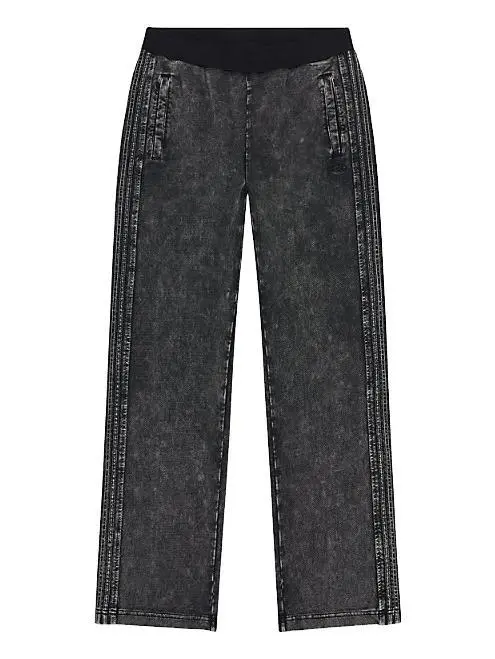 DIESEL® Denim-effect Stretch-jersey Jogging Bottoms - 02a
