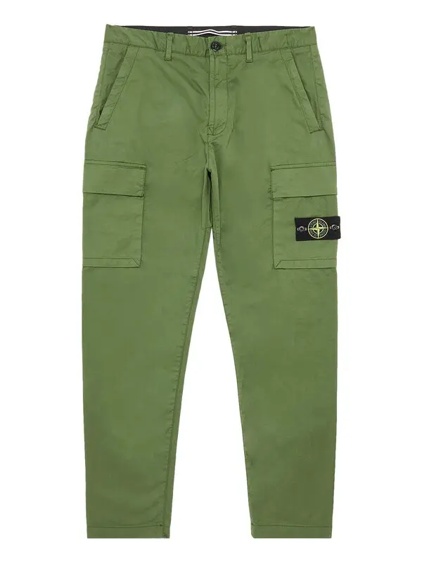 Stone Island Cargo Pants - Green